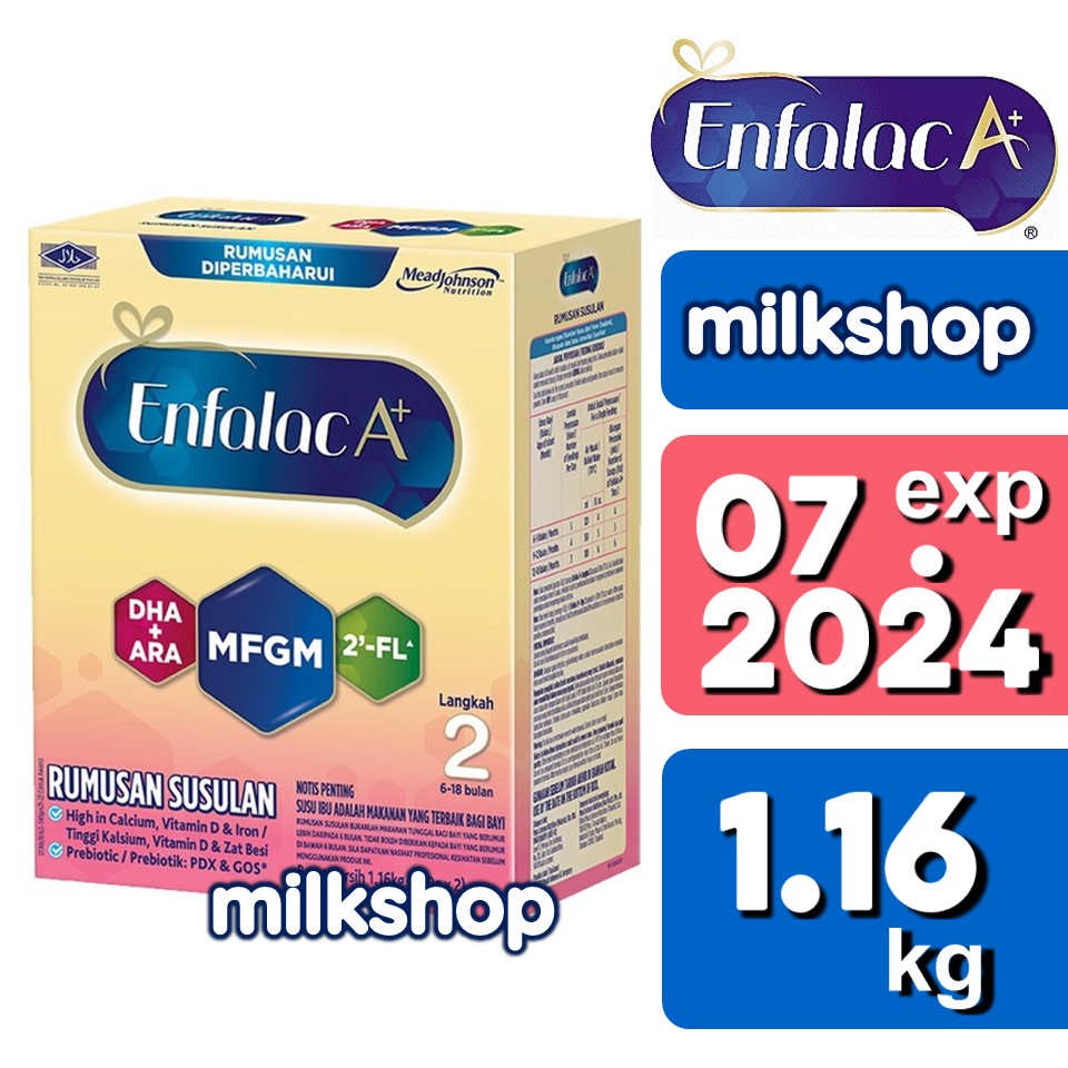 Enfalac Baby Step2 1.16kg Langkah 2 Enfamil Enfagrow Enfa Rumusan ...