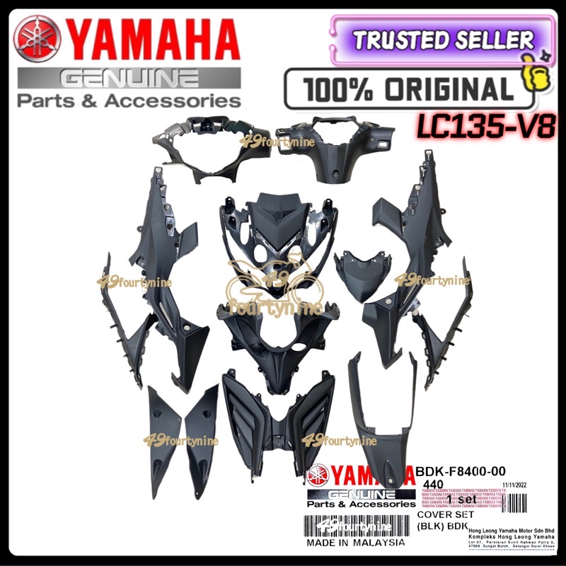 100% ORIGINAL LC135 Fi LC135 V8 INNER SET INNER COVER SET LCFi LCV8 | Shopee Malaysia