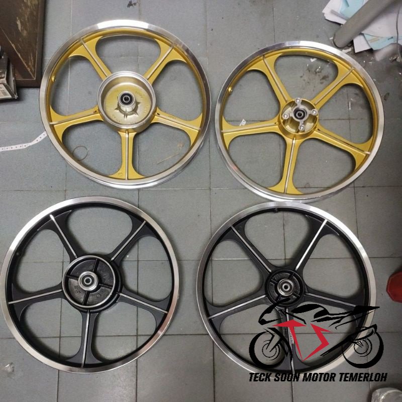 Sport rim KAYAMA GTO22 5 batang yamaha lc135 lagenda110 lagenda 115 ...