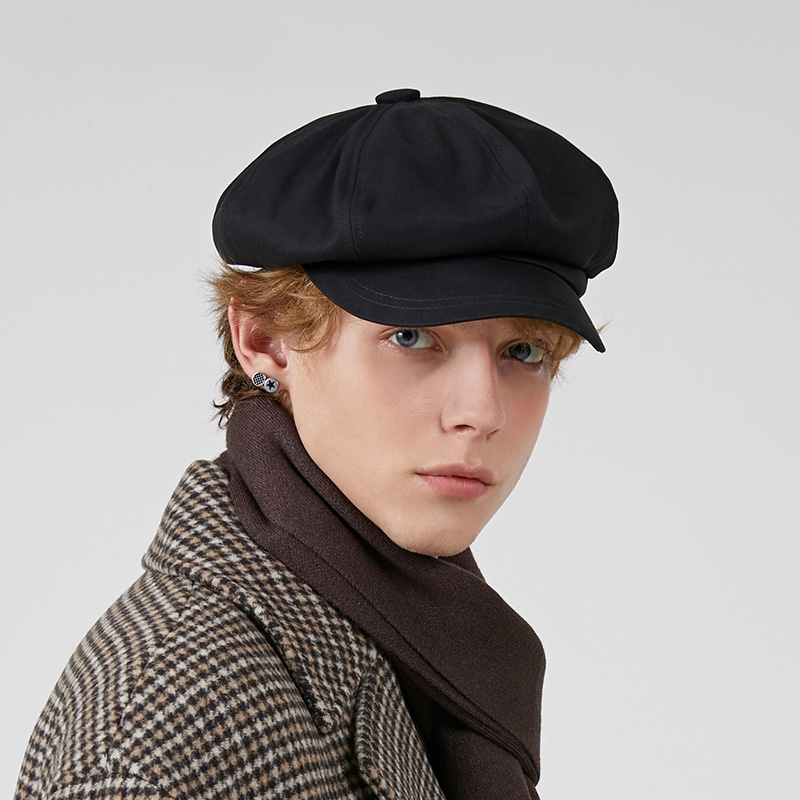 Beret Hat Man Spring/summer Newsboy Hat Painter Hat British Vintage Hat ...