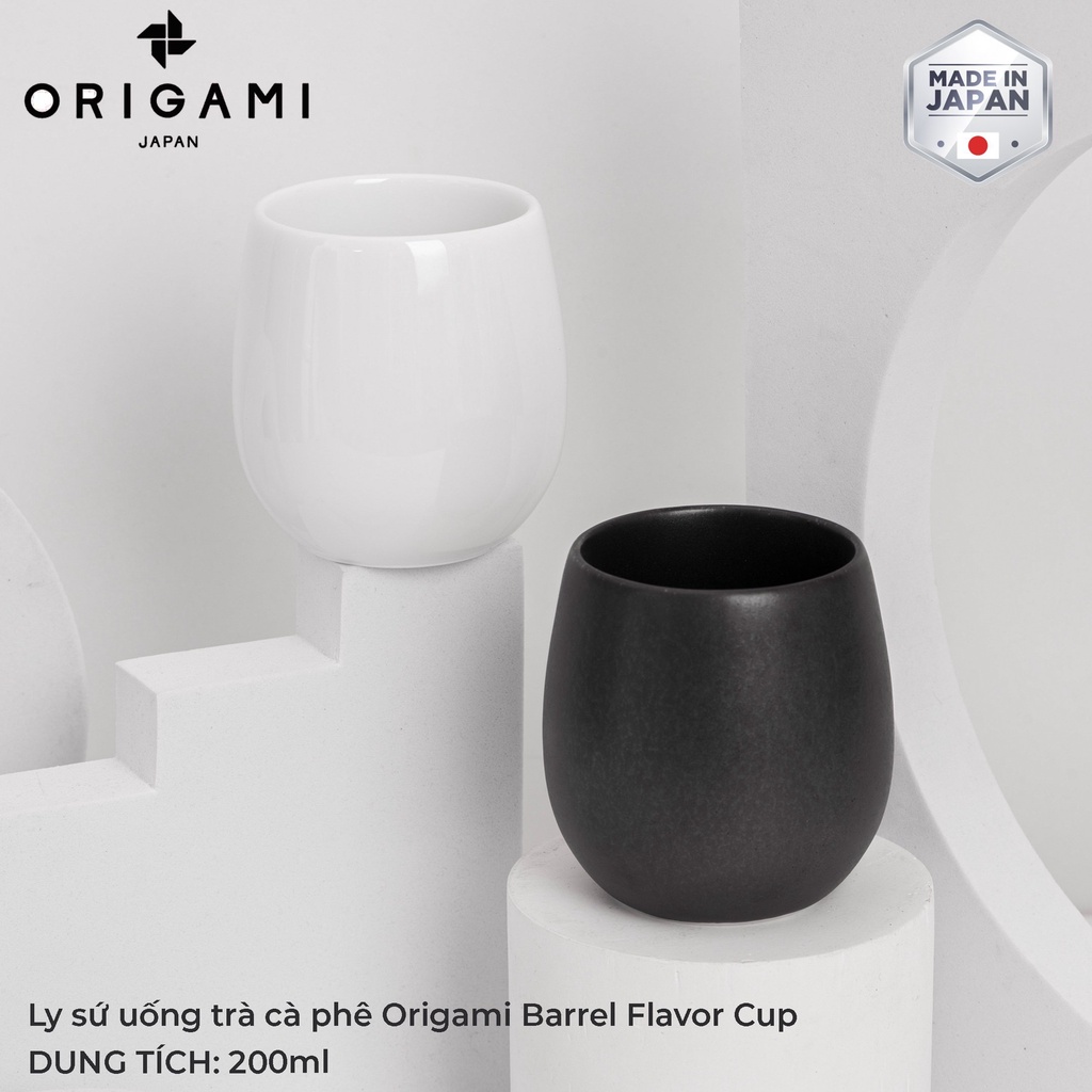 [Origami Japan] Volcano Origami Barrel Flavor Cup Coffee Tea Cup 200ml ...