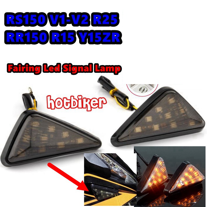 Fairing Led Signal Rs150 Rsx150 R15 R25 Segi Tiga Light Lamp R25 R15 ...