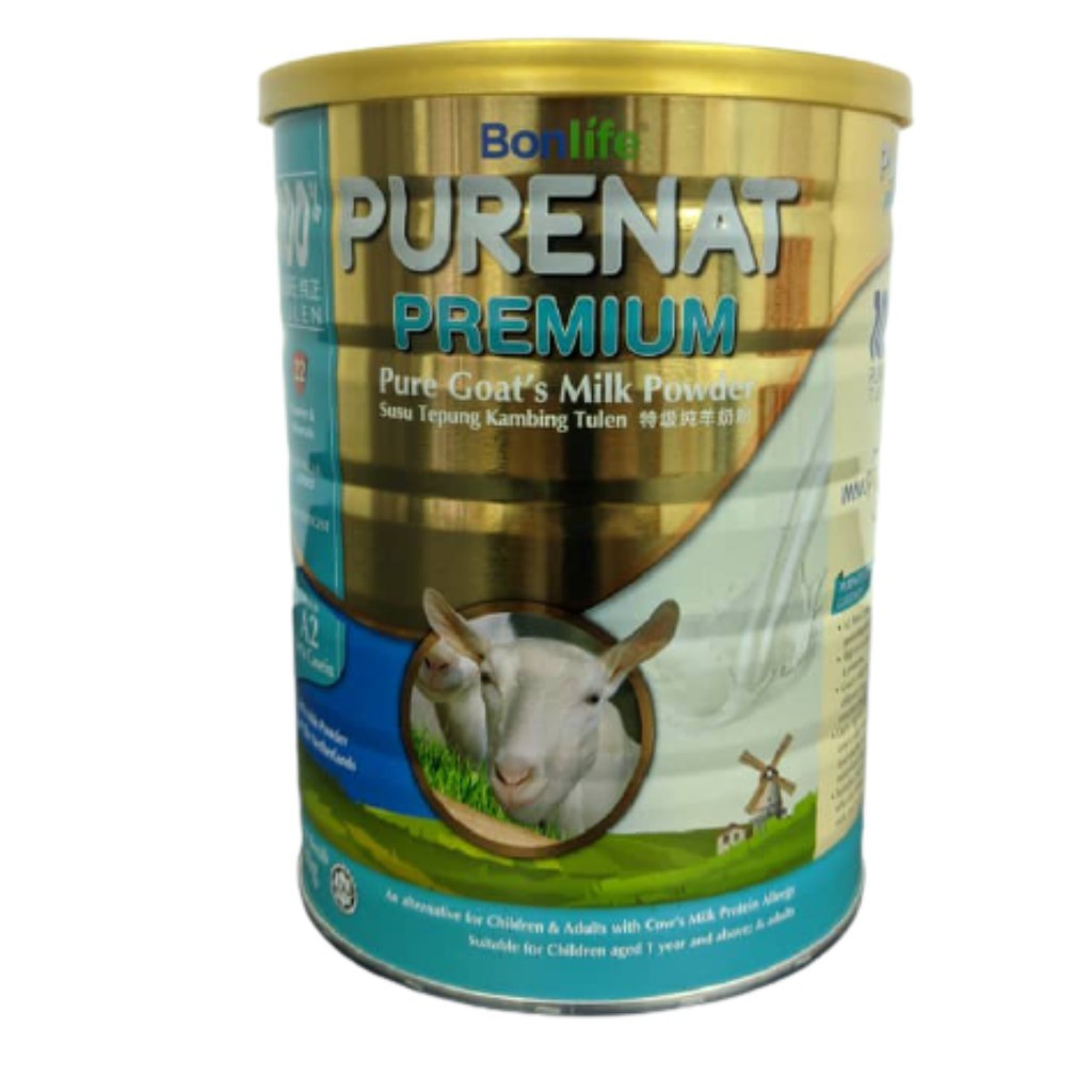 BONLIFE GREENFOOD PURENAT PREMIUM PURE GOAT MILK POWDER 800G HTM ...