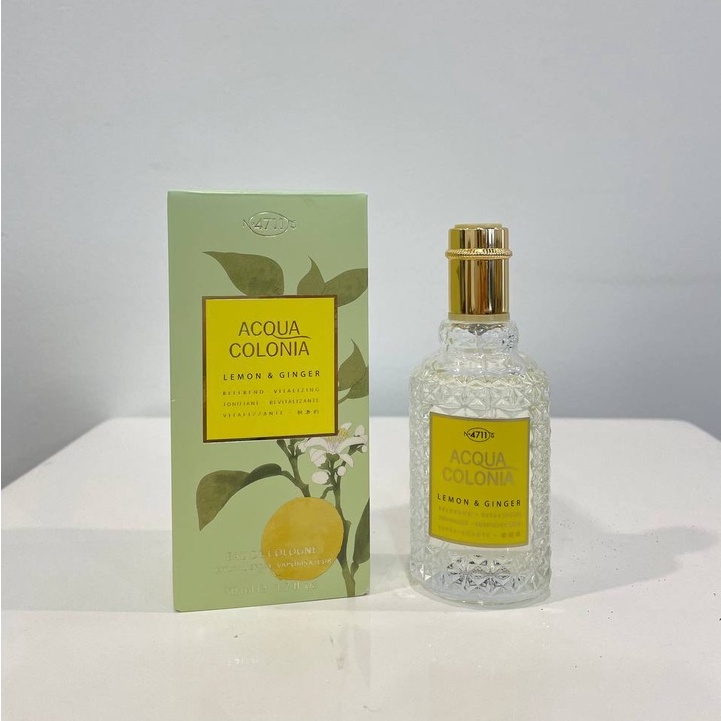 (ORI) 4711_ACQUA_COLONIA LEMON & GINGER EDC 50ML | Shopee Malaysia