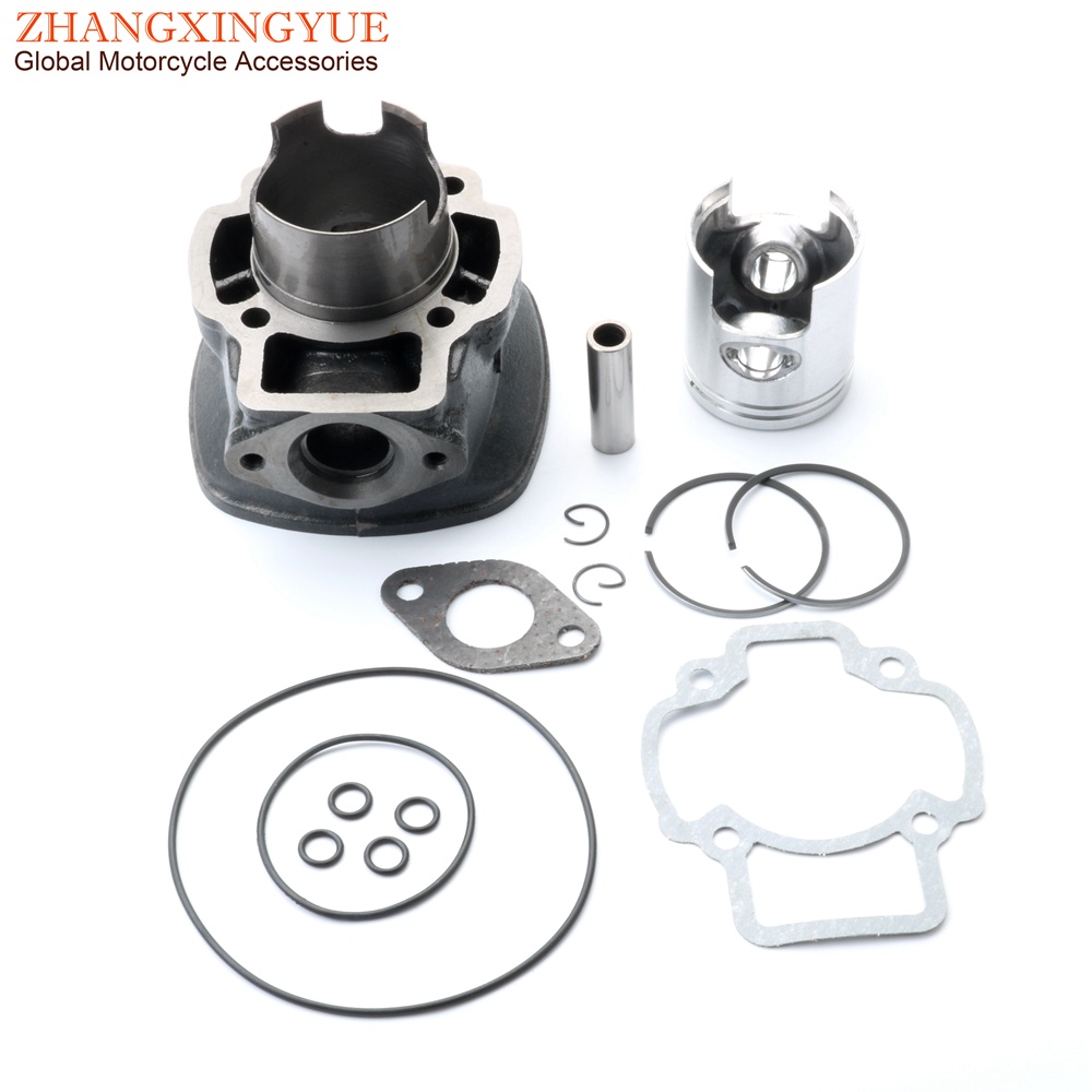Scooter 70cc Big Bore Cylinder Kit For Piaggio 50 Nrg Extreme Rst Mc2 ...