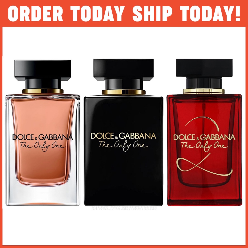 D&G THE ONLY ONE - THE ONLY ONE 2 - THE ONLY ONE INTENSE EDP / EDT ...