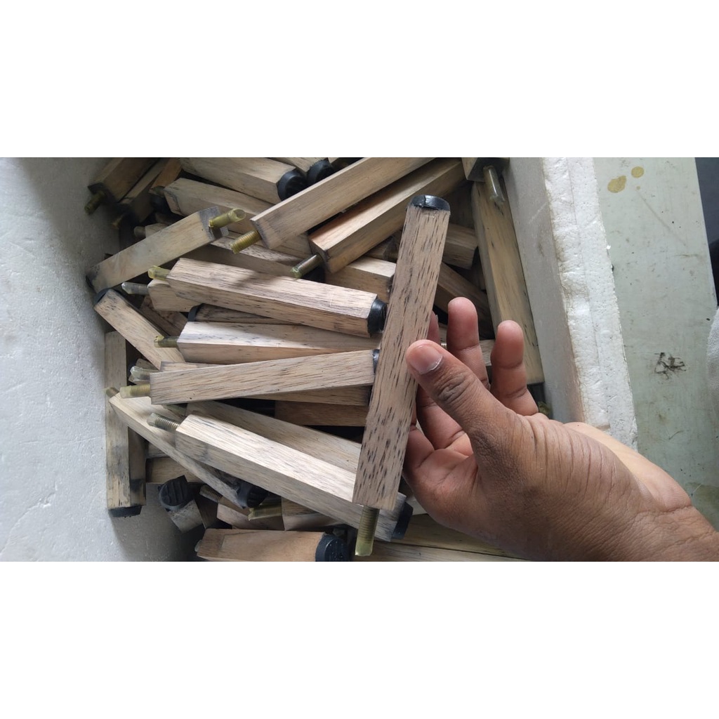 HIGH QUALITY SOFA WOODEN CENTER LEG COLOR BROWN, FURNITURE CENTER LEG ...