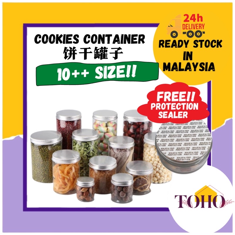 [MURAH] Plastik Botol Plastik/ramadan box/Biscuit Container Plastic ...