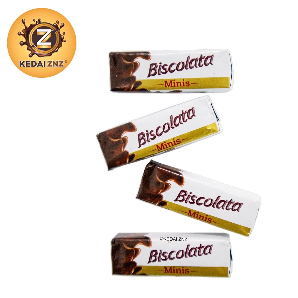Chocolate Biscolata Minis Wafer Milk Chocolate Hazelnut 1 Piece 6.5g ...