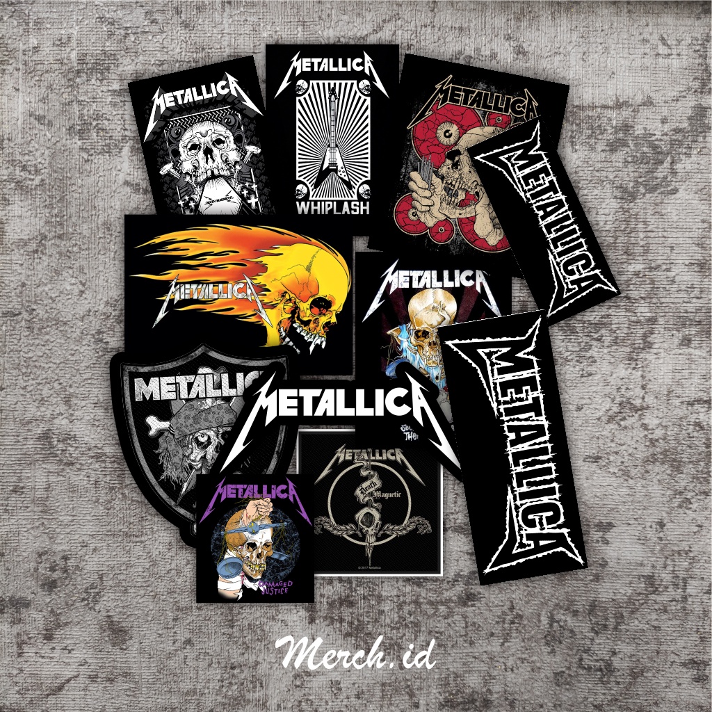 Sticker METALICA band Sticker/ | Shopee Malaysia