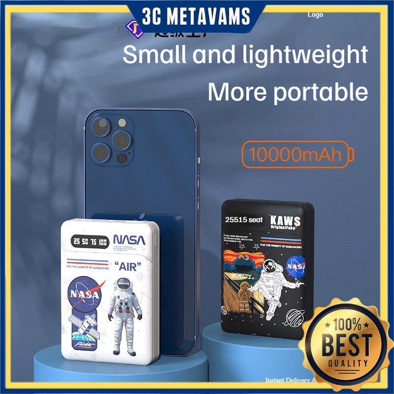 20000 mAh Astronaut Full Capacity Mini Powerbank USB Portable Fast ...