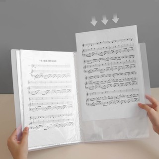 🇲🇾 Ready Stock A4 Transparent Pocket Clear Book Clear Holder File ...