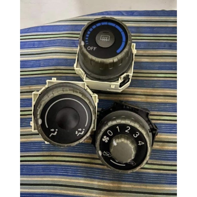 PANEL BUTTON AIRCOND ORIGINAL TOYOTA INCLUDE LED PNP VIOS NCP93 2008 ...