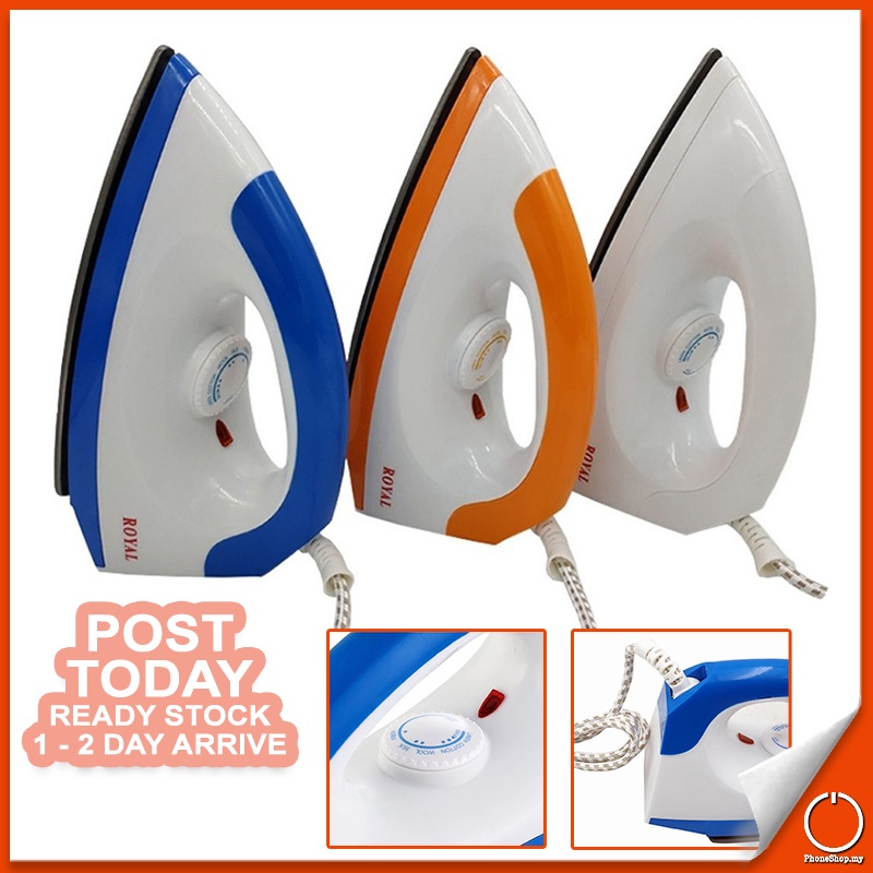 𝐀𝐃𝐉𝐔𝐒𝐓𝐀𝐁𝐋𝐄 𝐓𝐄𝐌𝐏𝐄𝐑𝐀𝐓𝐔𝐑𝐄 1000W Handheld Electric Iron Portable Non Stick ...