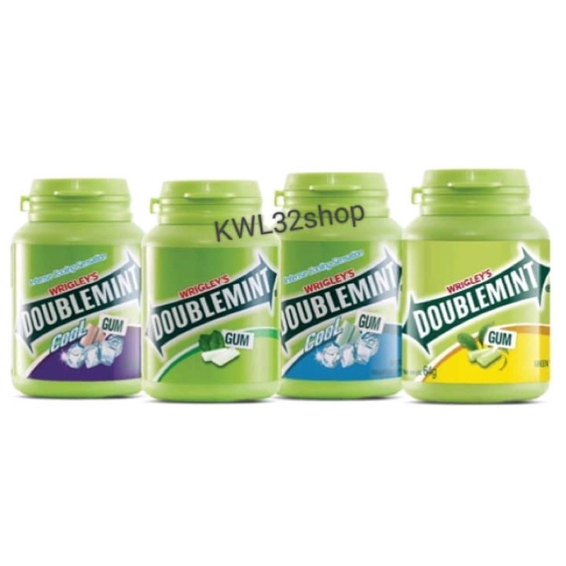 Wrigley’s Doublemint Peppermint Bottle 58g Assorted | Shopee Malaysia