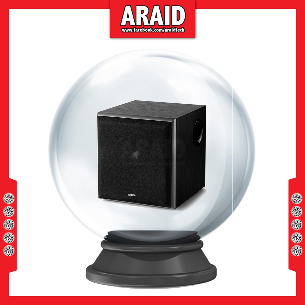Edifier T5 (Black) Active Sub Woofer | Shopee Malaysia