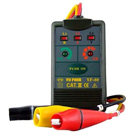 Phase Rotation Tester, Detect The Phase Sequence (R-S-T) of 3-Phase ...