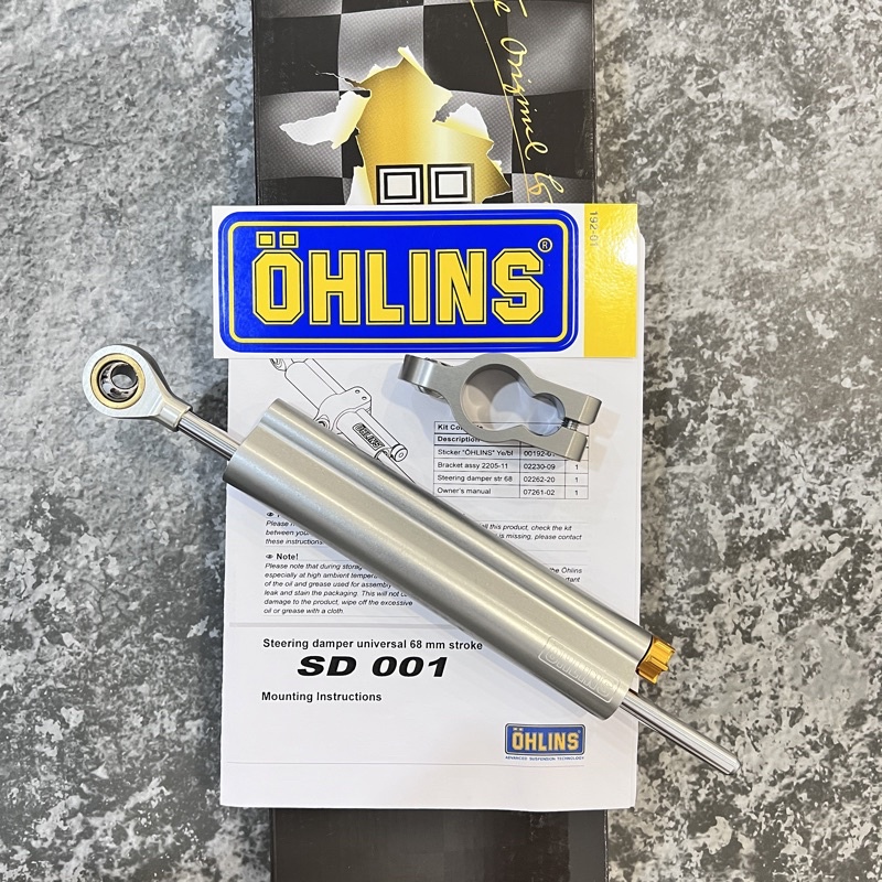 Original Ohlins Damper Sd001 / Sd008 with Damper Bracket for Rxz Pnp ...
