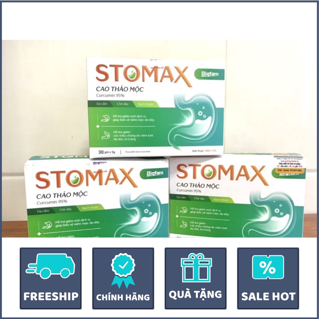 [ Pharmacy 844 ] STOMAX Bigfam herbal extract helps reduce symptoms ...