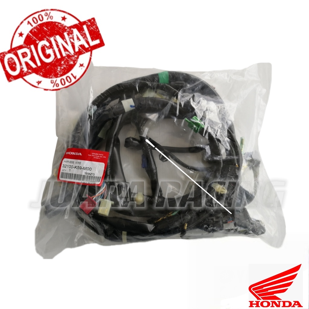 VARIO 150 WIRE HARNESS / WIRING SET 100% ORIGINAL FROM HONDA 32100-K59 ...