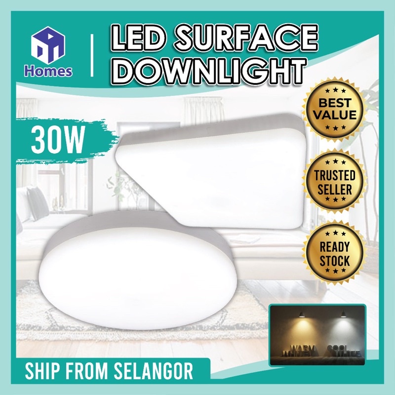 LED Surface Down Light Downlight 20w/30w Down light Surface Light Round ...