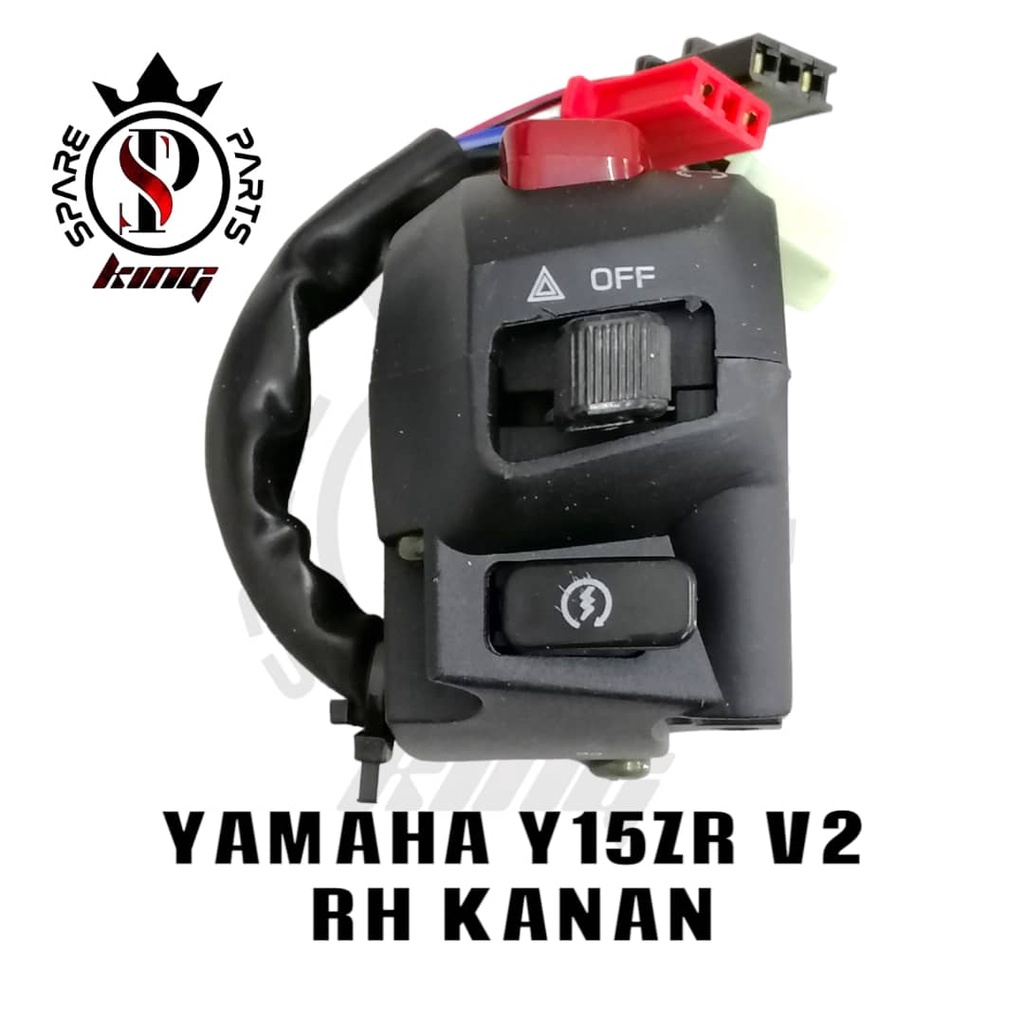 YAMAHA Y15ZR V2 Y15 V2 15ZR V2 YSUKU V2 RH KANAN HANDLE SWITCH SUIS ...