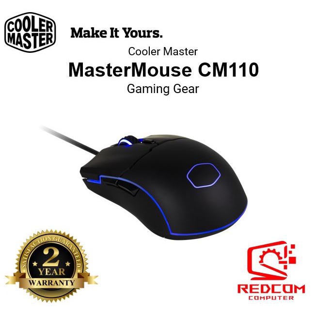 Cooler Master Mastermouse CM110 RGB Gaming Mouse | Shopee Malaysia