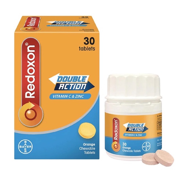 Redoxon Chewable Vitamin C 500mg 30S / 60S | Shopee Malaysia