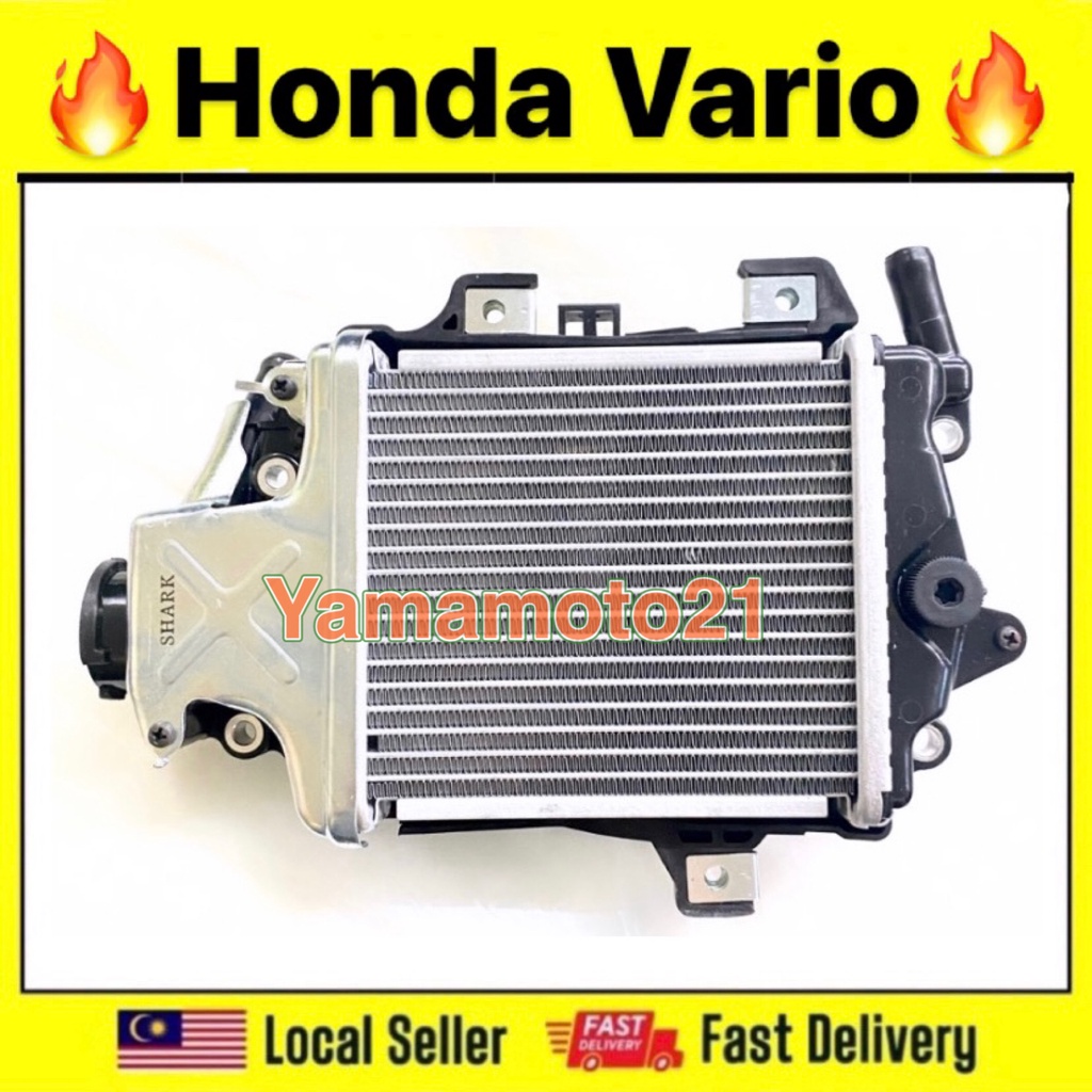 HONDA VARIO150 VARIO 150 RADIATOR ASSY WATER TANK SCOOTER SKUTER ...