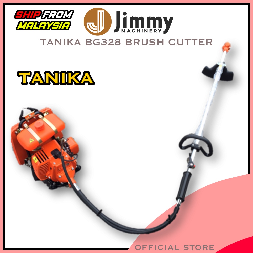 TANIKA BACKPACK BRUSH GRASS CUTTER MACHINE MESIN RUMPUT GALAI BG328 ...