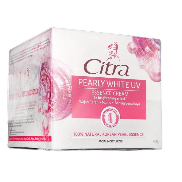 Cream Citra Pearly White UV/ Pearly Glow UV/ Green Tea Acne 40 gr | Shopee Malaysia