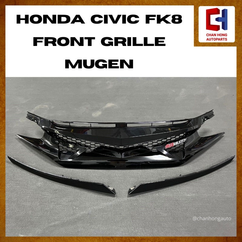 Honda Civic FK8 Front Grille MUGEN [Original from Japan 🇯🇵][Used ...