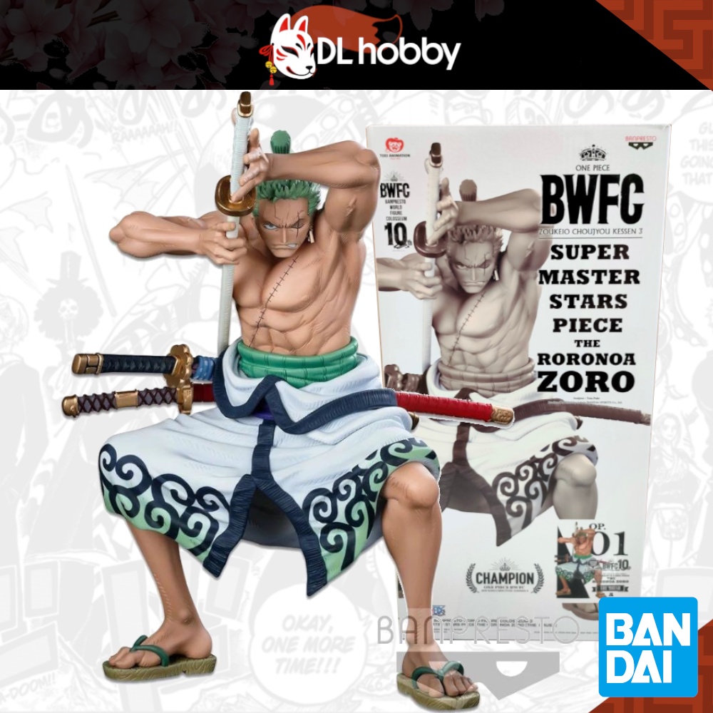 One Piece Zoro BWFC 01 The Brush Official Banpresto | Shopee Malaysia
