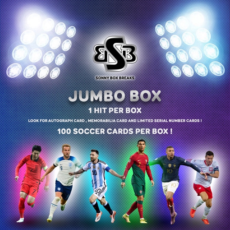 SBB World Cup Edition 100-cards Jumbo Box! | Shopee Malaysia