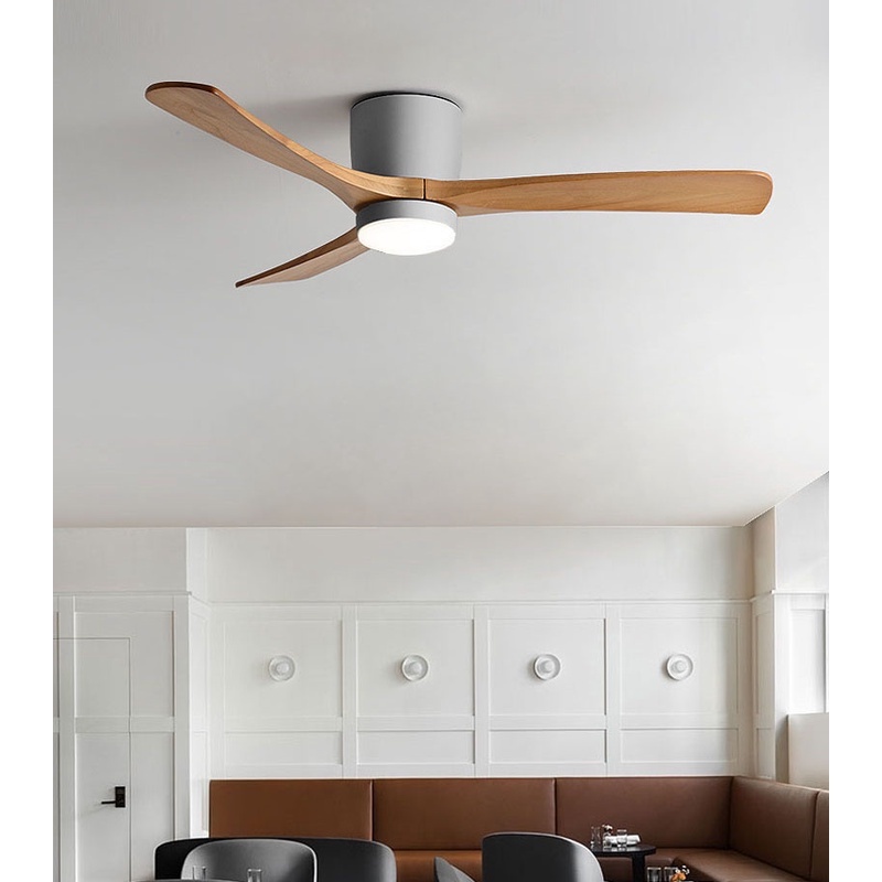 ELFA Nordic Ceiling Fan with Remote Control Ceiling Fan with Light ...