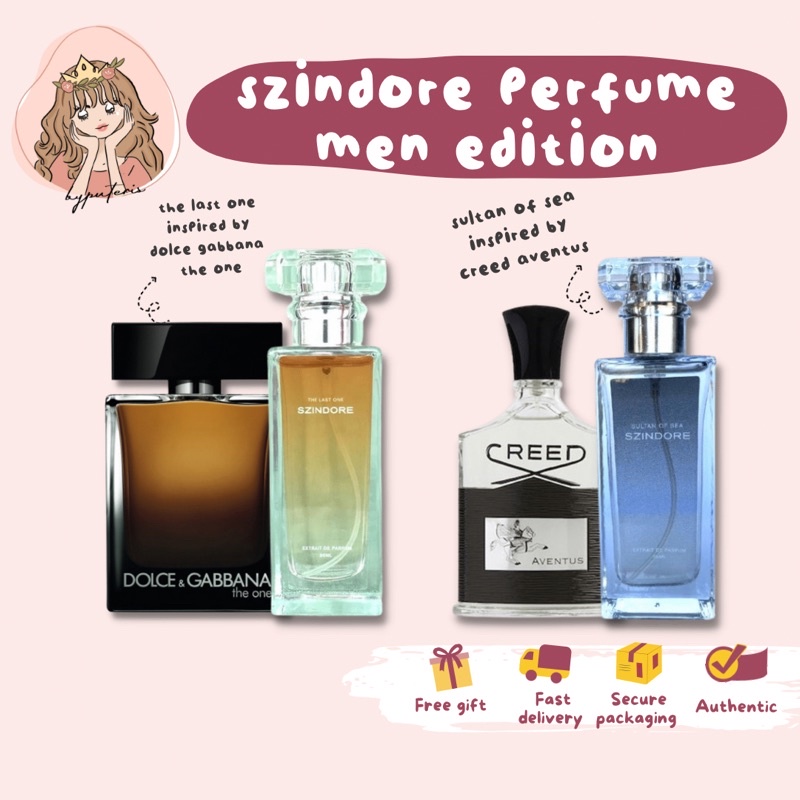 SZINDORE PERFUMES MEN EDITION THE LAST ONE SULTAN OF SEA | Shopee Malaysia