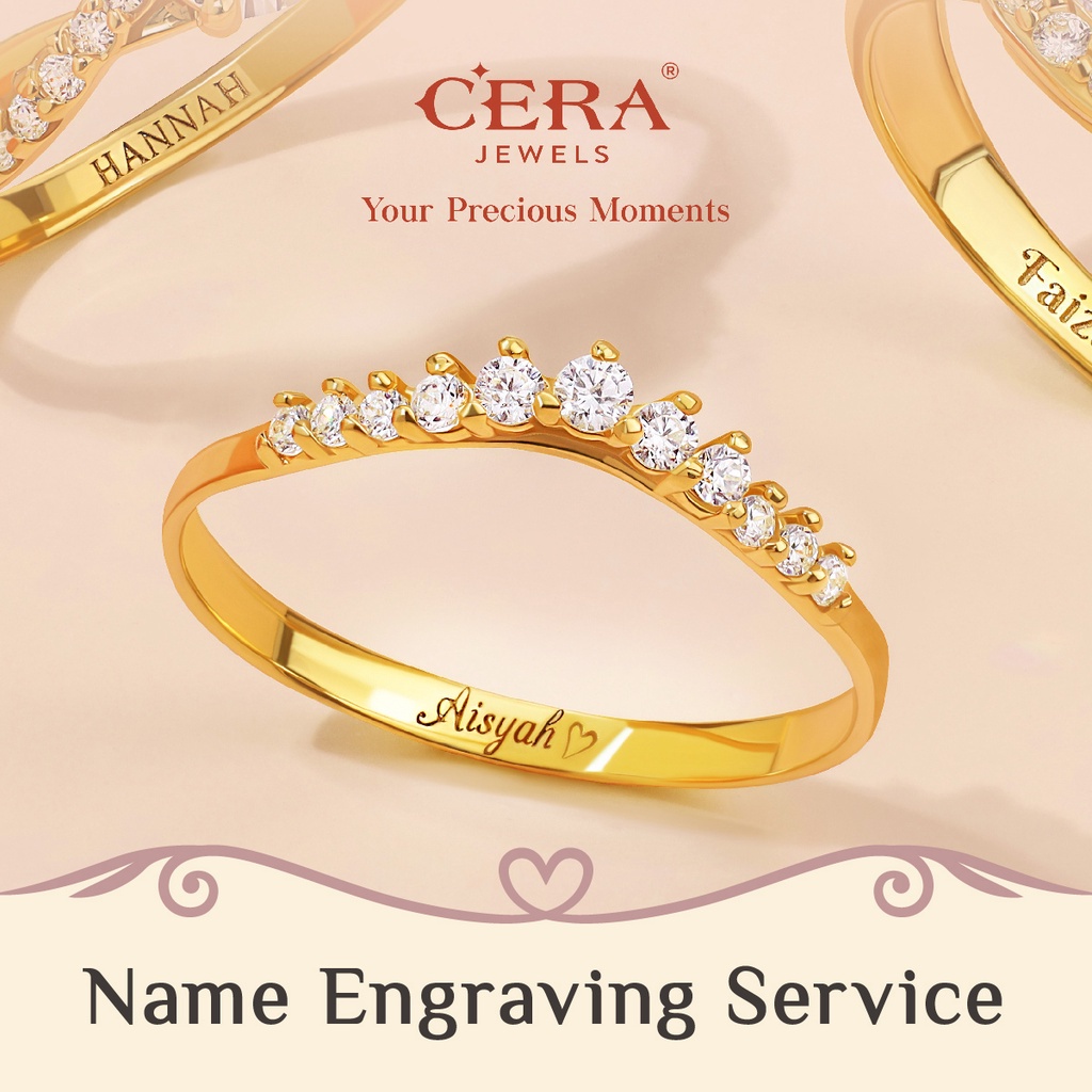 Cera Service Engrave Name | Shopee Malaysia