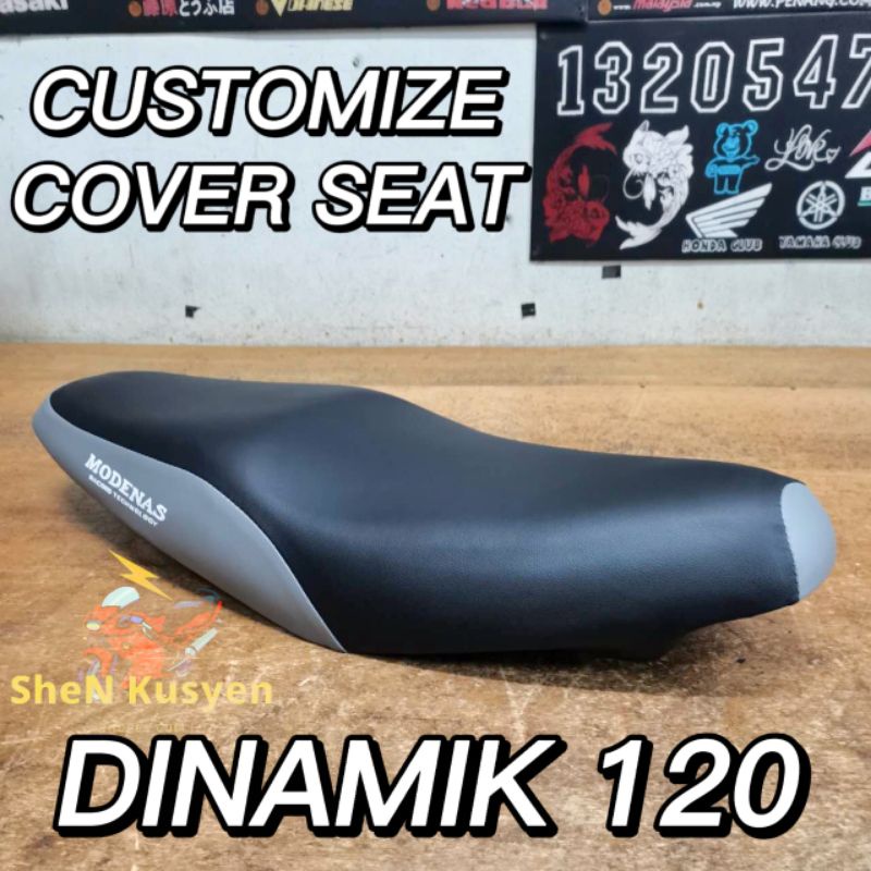 COVER SEAT MODENAS DINAMIK 120 SARUNG KUSYEN DINAMIK 120 MURAH TEBAL ...