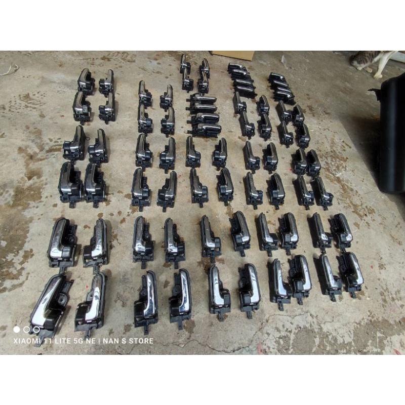 JDM handle Dalam chrome Mira avy untuk perodua viva per set 4 doors ...