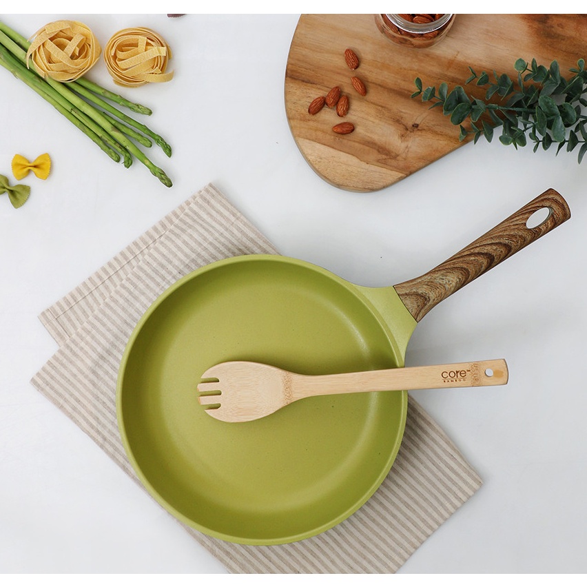 Four Seasons Olive Green Ceramic Frying Pan Series (IH) | Shopee Malaysia