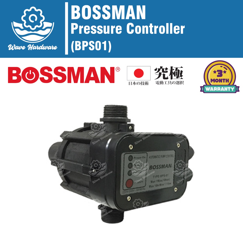 BOSSMAN Pressure Control (Intelligent + Auto-Restart, BPS-01) | Shopee ...