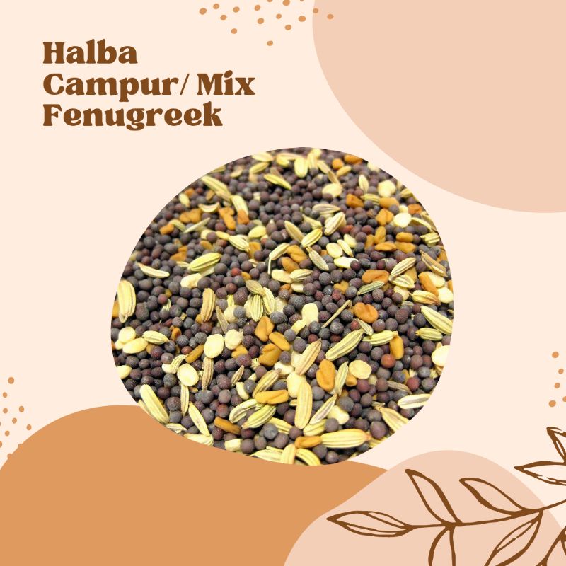 Halba Campur /Mix Fenugreek (100g/250g/500g) | Shopee Malaysia