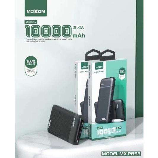 MOXOM MX-PB53 10000MAH MX-PB54 20000MAH MX-PB55 30000MAH POWER BANK ...