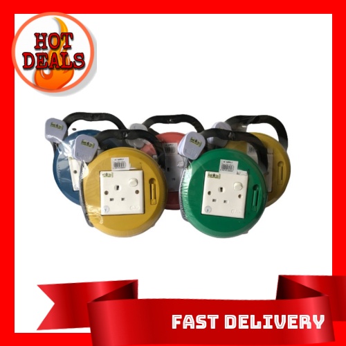 BEST SELLER [LOCAL READY STOCKS] SIRIM APPROVED Extension Socket 7 Yard ...