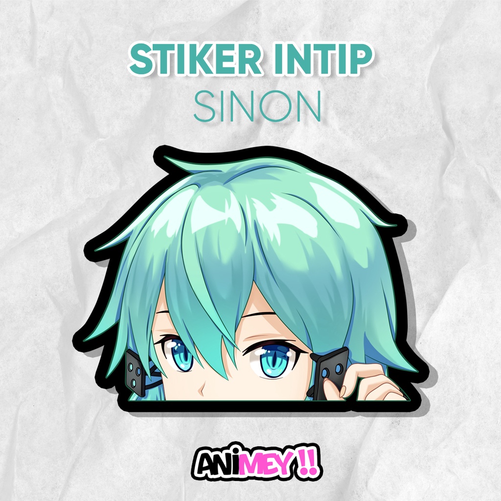 Sinon Peek Stickers / Waterproof Anime Stickers | Shopee Malaysia
