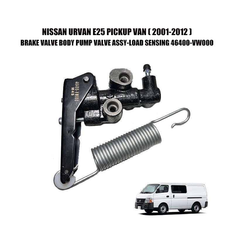 NISSAN URVAN E25 PICKUP VAN ( 2001-2012 ) BRAKE VALVE BODY PUMP VALVE ...
