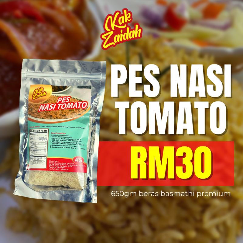 Pes Nasi Tomato Kak Zaidah | Shopee Malaysia
