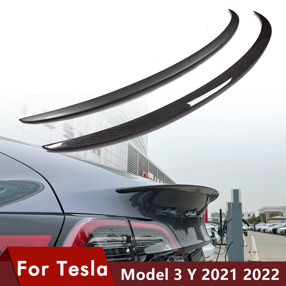 New Car Trunk Wing Spoiler For Tesla Model 3 Model Y 2021 2022 Spoiler ...