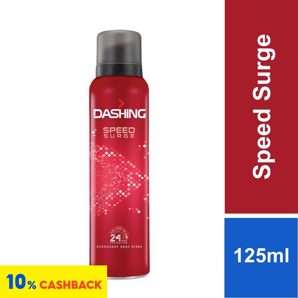 Dashing Deodorant Body Spray - Speed Surge 125ml | Shopee Malaysia