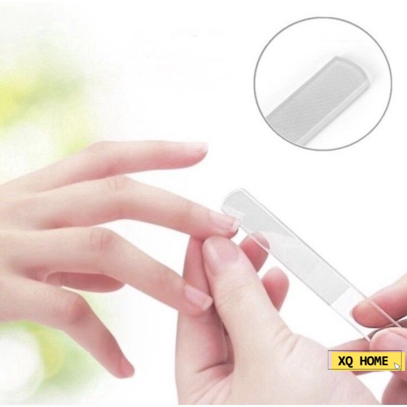 Nail file nano glass baby nail polishing strip grinding nail sand strip ...